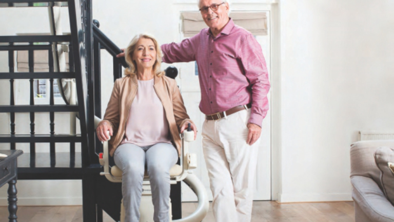 Riverside Handicare Freecurve Curved Stair Lift